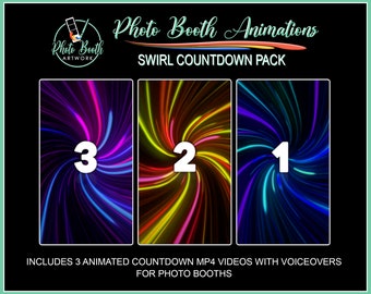 Valentine's Day Countdown Pack | Set of 3 Animations for Photo Booths ...