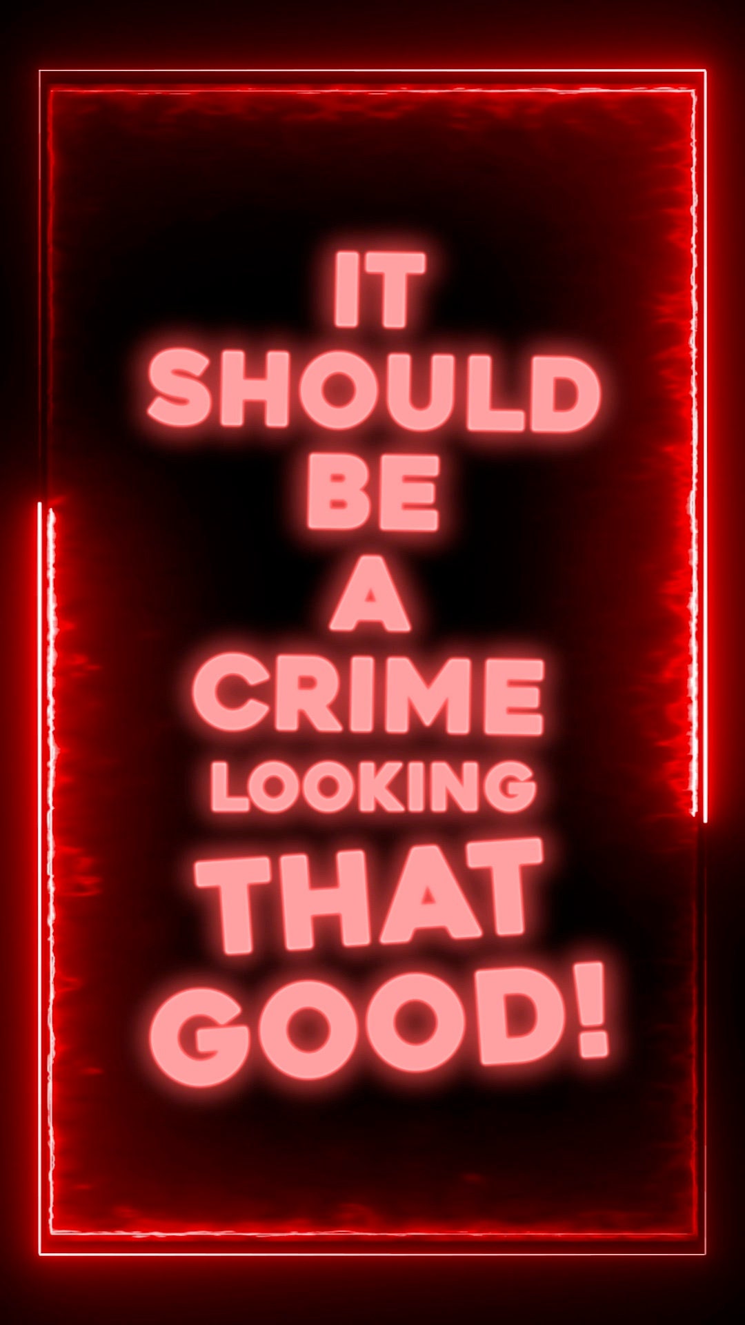 Red Neon Photo Booth Animation Core Pack Portrait Vertical Magic Mirror ...