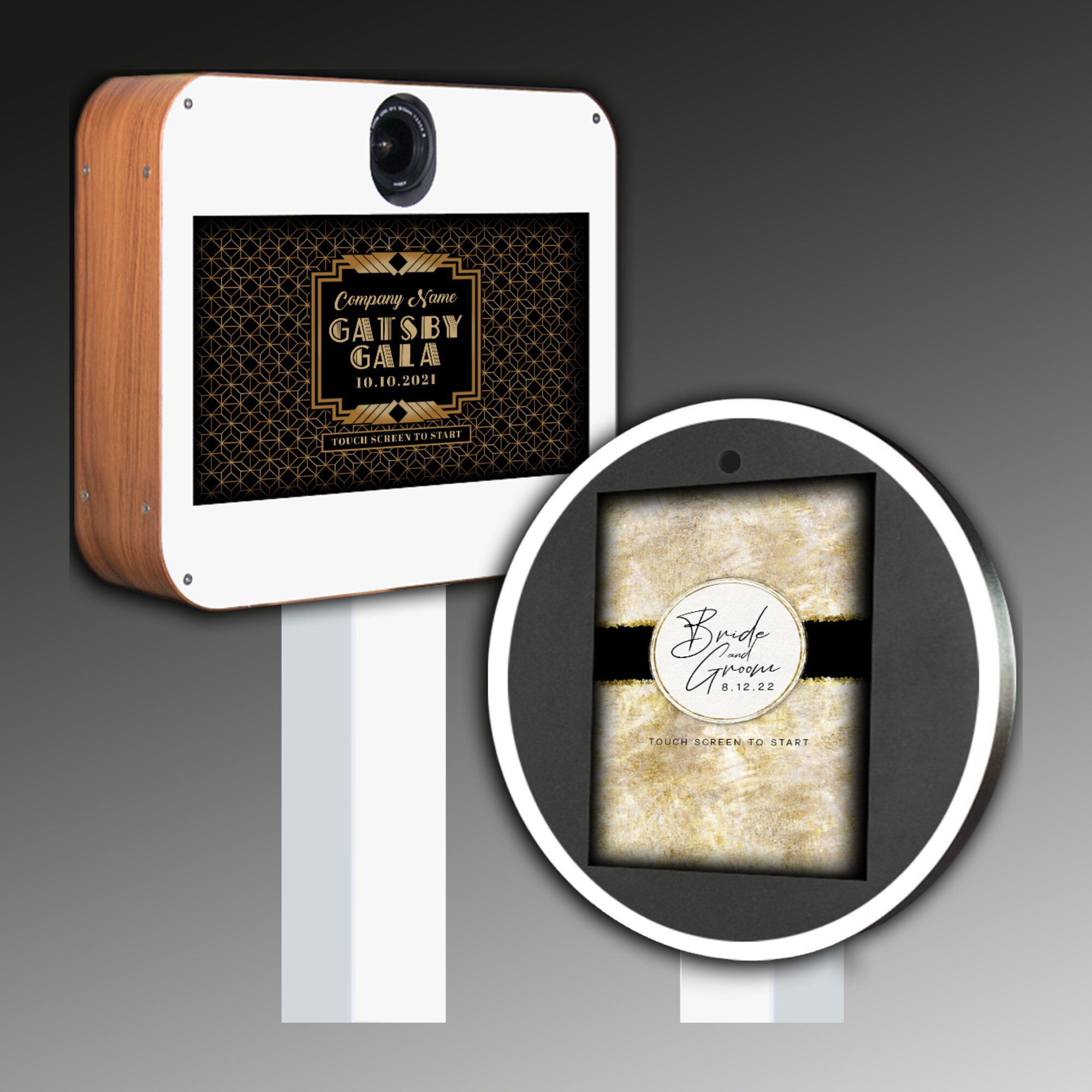 Custom Photo Booth Template Designs | Event Photo Strips (digital ...