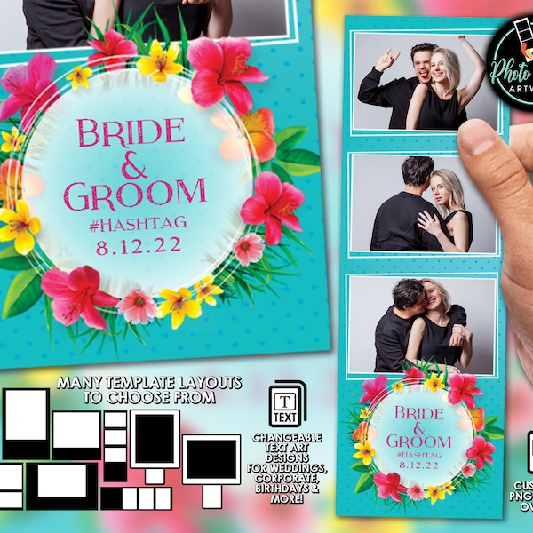 Welcome Screen Photo Booth Template - Etsy
