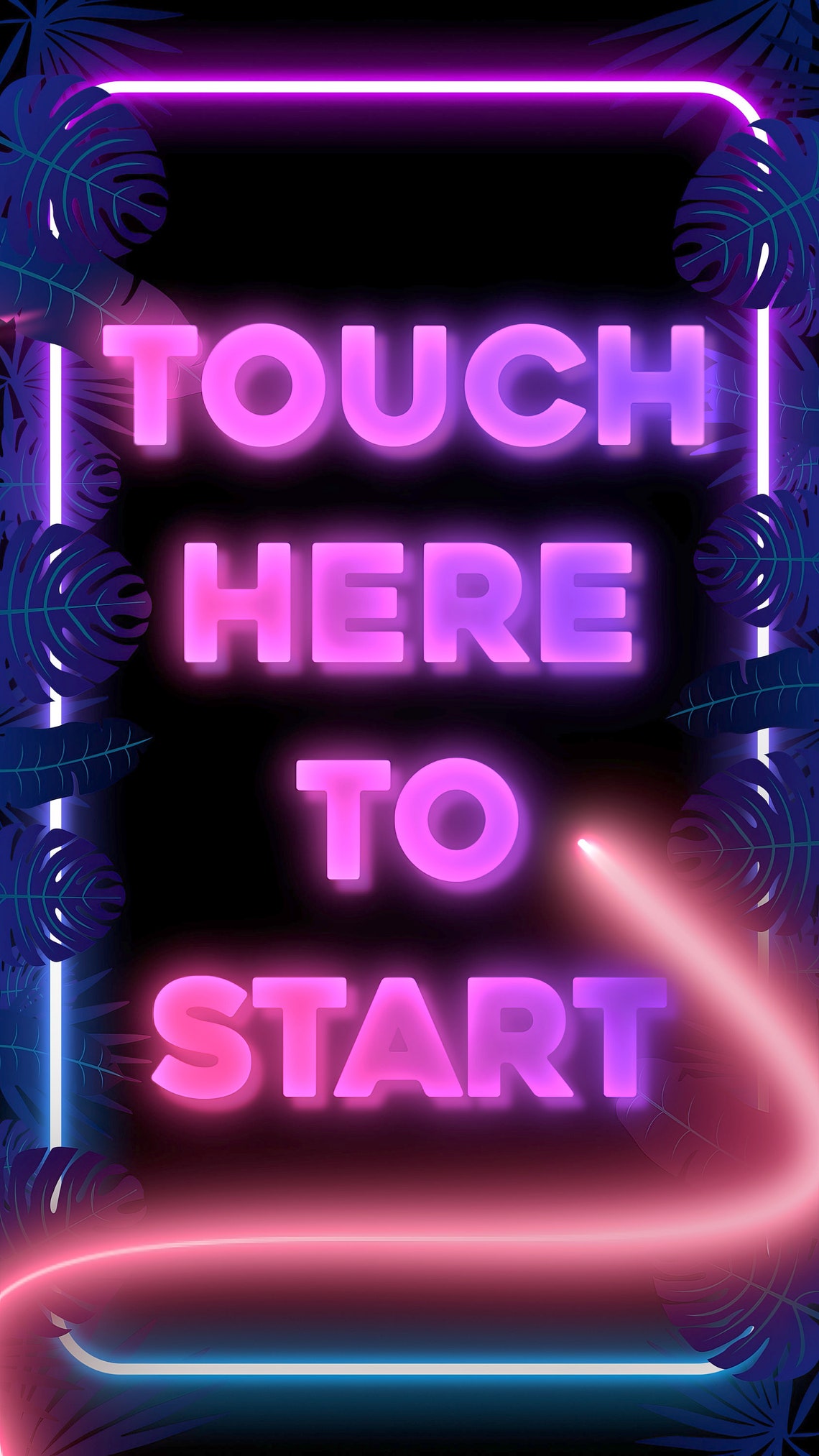 Neon 4 Photo Booth Animation Pack | Portrait Vertical | Magic Mirror ...