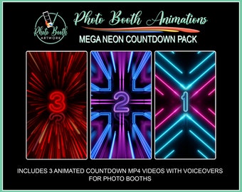 Ring of Fire Countdown Pack Set of 3 Animations for Photo Booths ...