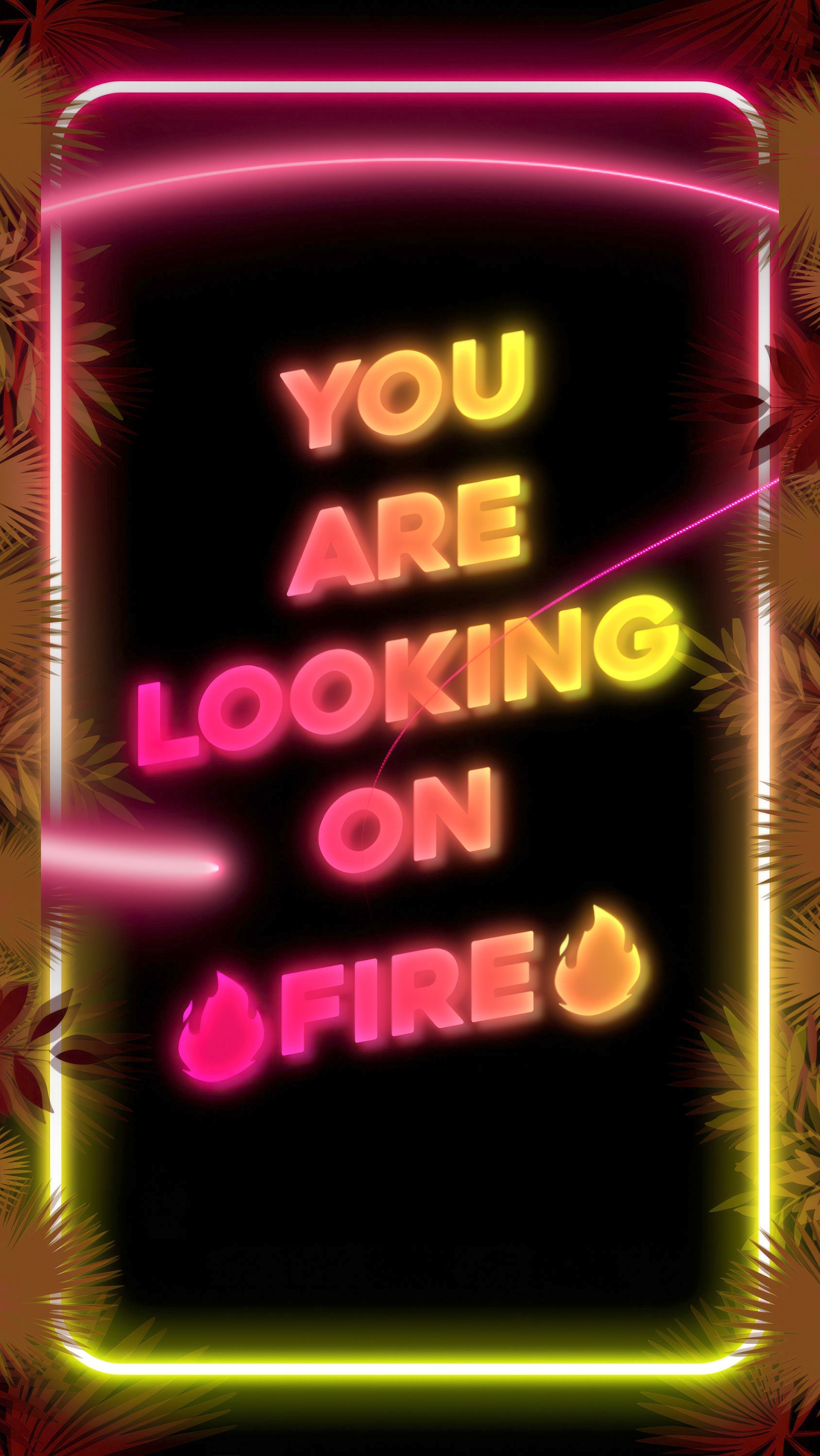 Neon 4 Photo Booth Animation Pack | Portrait Vertical | Magic Mirror ...