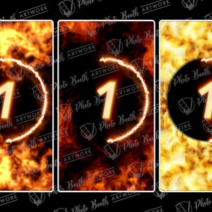 Ring of Fire Countdown Pack Set of 3 Animations for Photo Booths ...