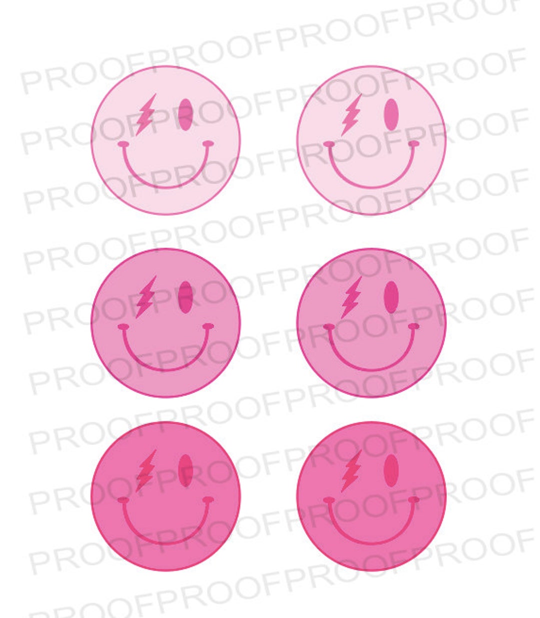 Preppy Digital Download,ombre Smiley Face Svg, Smiley Face PNG, Retro ...