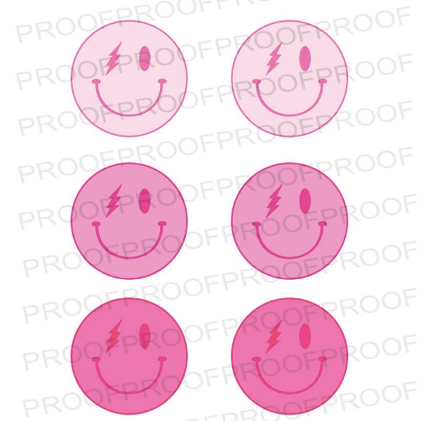Preppy Smiley Face - Etsy
