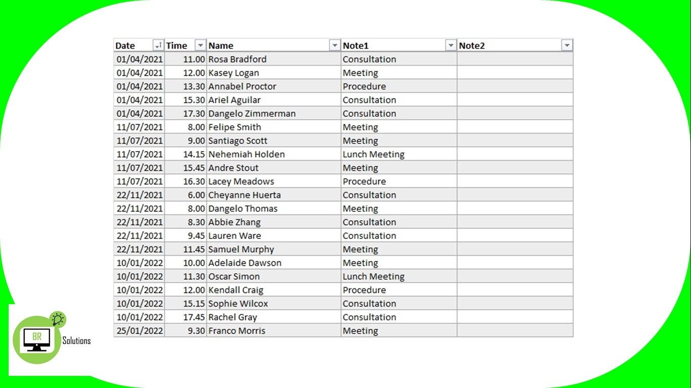Appointment Planner Excel Template for Small Businesses - Etsy