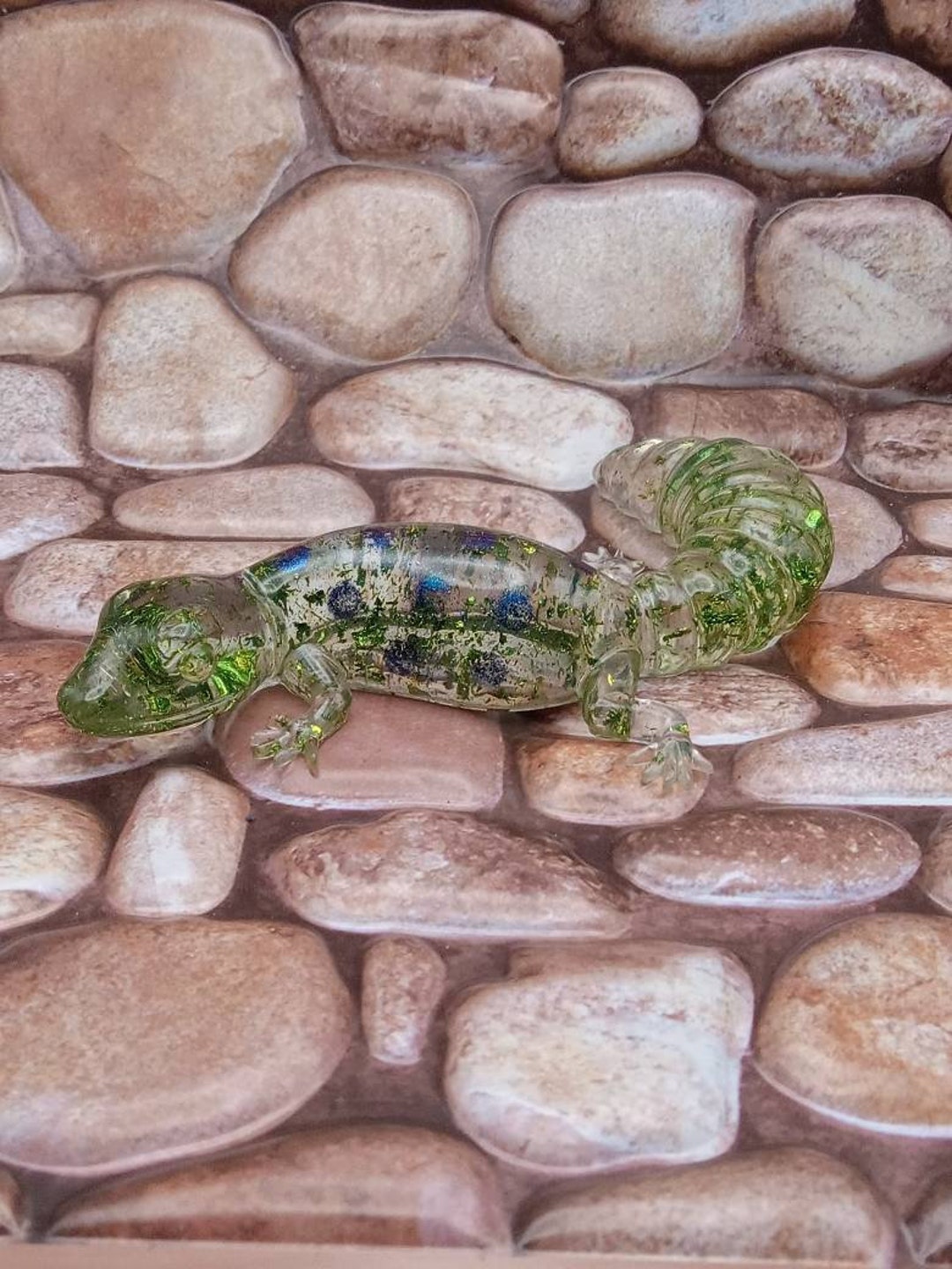 Resin Gecko - Etsy