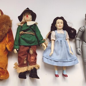 Vintage Wizard of OZ Doll Set - 1966 - Etsy