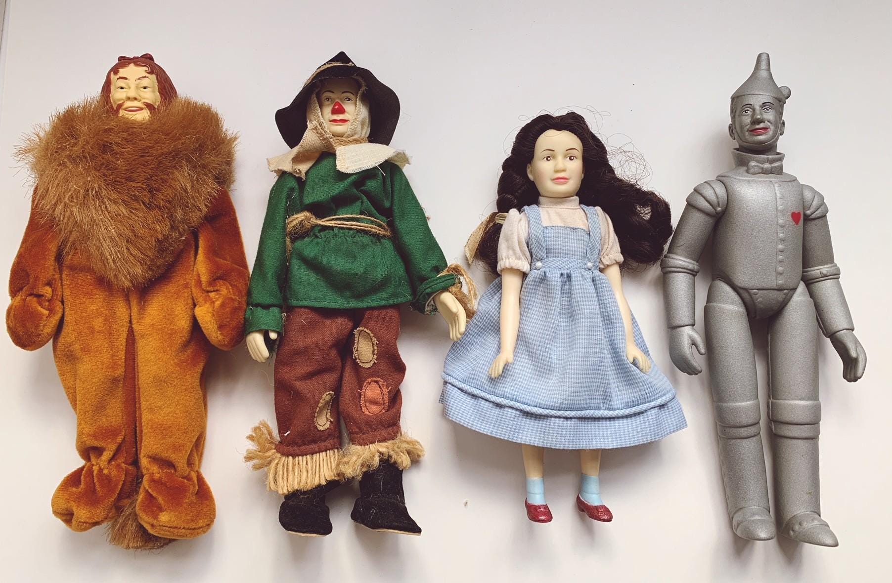 Vintage Wizard of OZ Doll Set - 1966 - Etsy