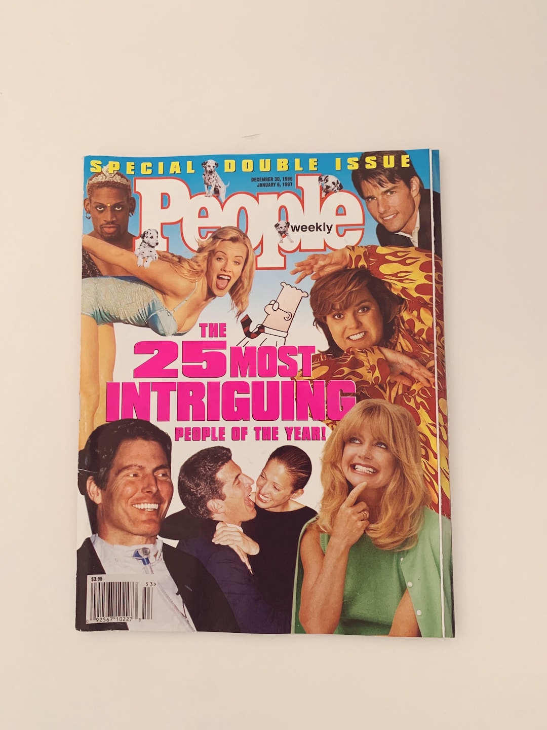 Vintage People Magazine – Dec 1995, 25 Most Intriguing People - Etsy UK