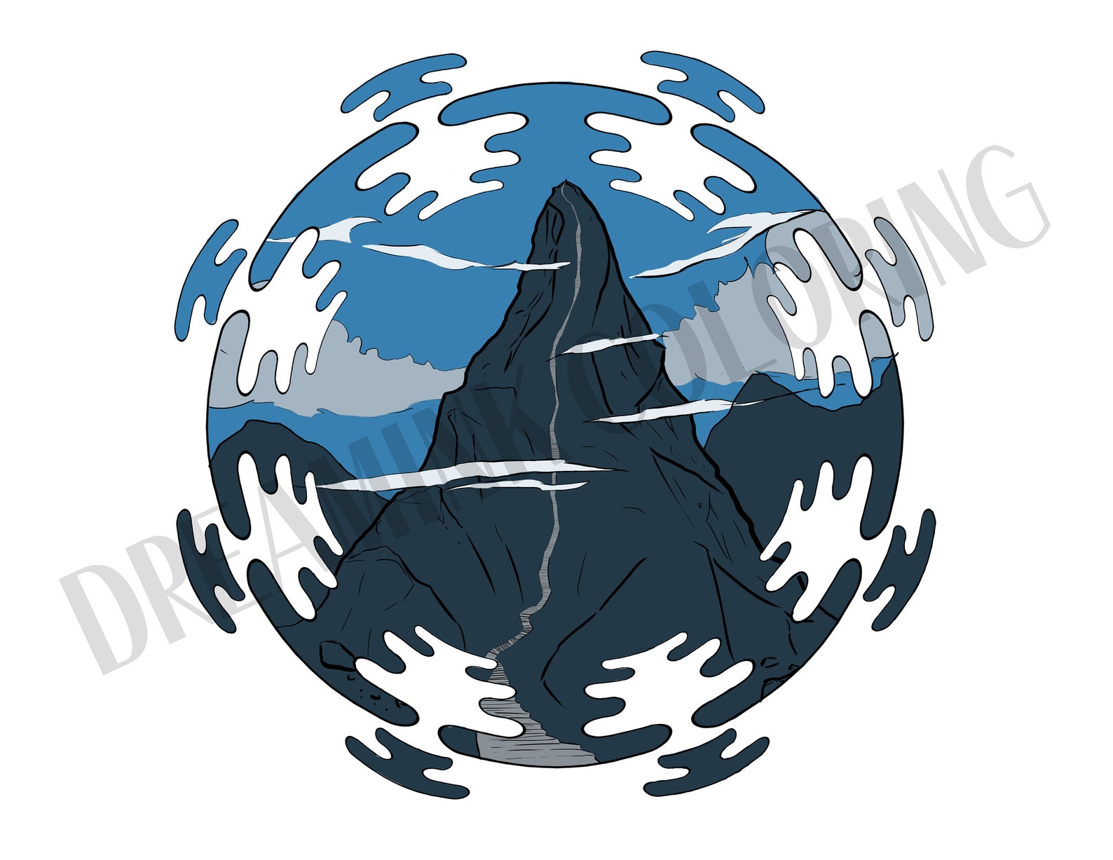 Dream Ink Coloring Pages- Instant Download PDF & PNG - Etsy