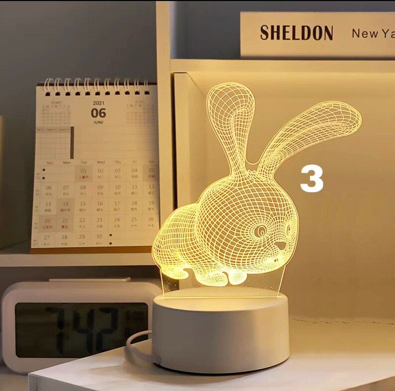 Cute Night Light Kawaii Desk Lamp Small Led Light Decor Cute - Etsy