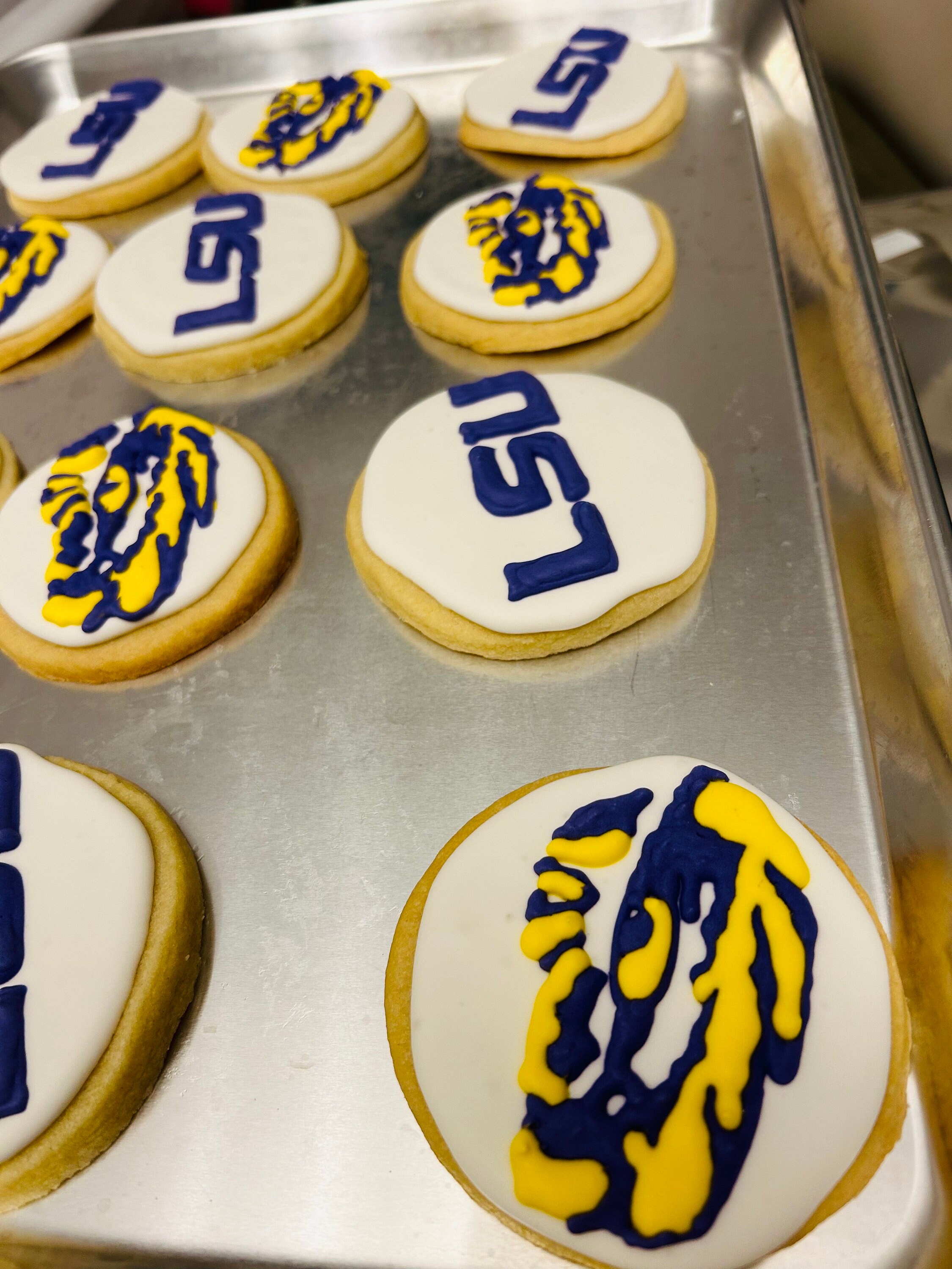 LSU Themed Cookies Birthday Party - Etsy