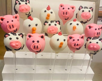 Cow Print Cake Pops - Etsy