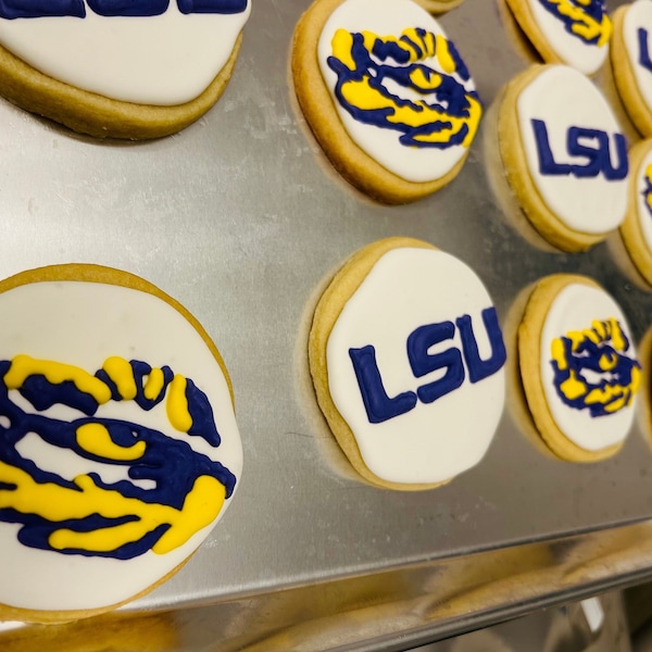 Lsu Cookies - Etsy