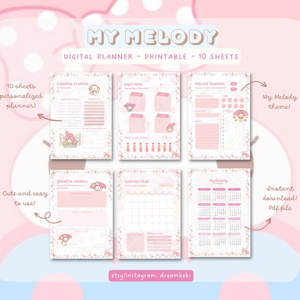 Kawaii Planner - Etsy