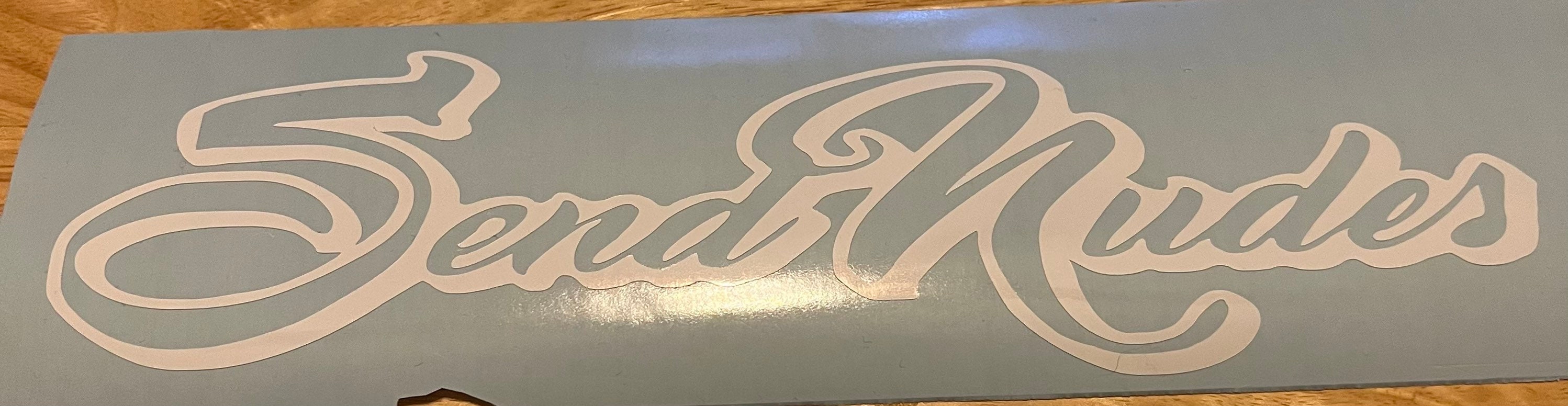 Send Nudes Decal - Etsy