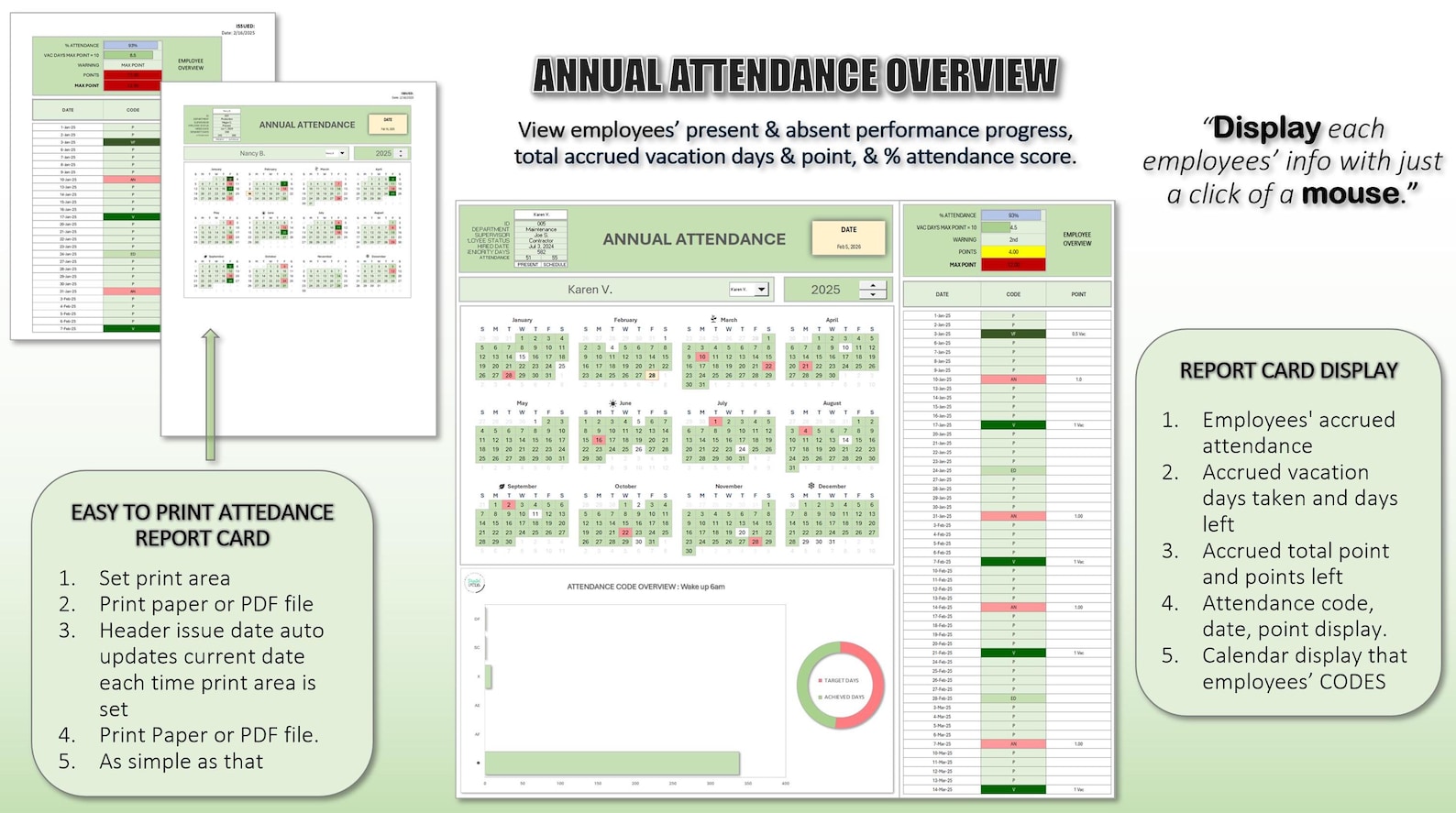 Ultimate Attendance Tracker for Home & Business | Absent Point ...
