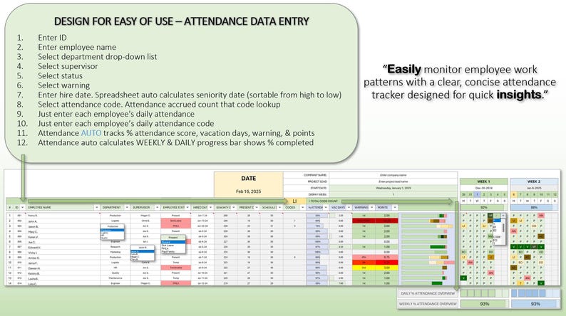 Ultimate Attendance Tracker for Home & Business | Absent Point ...