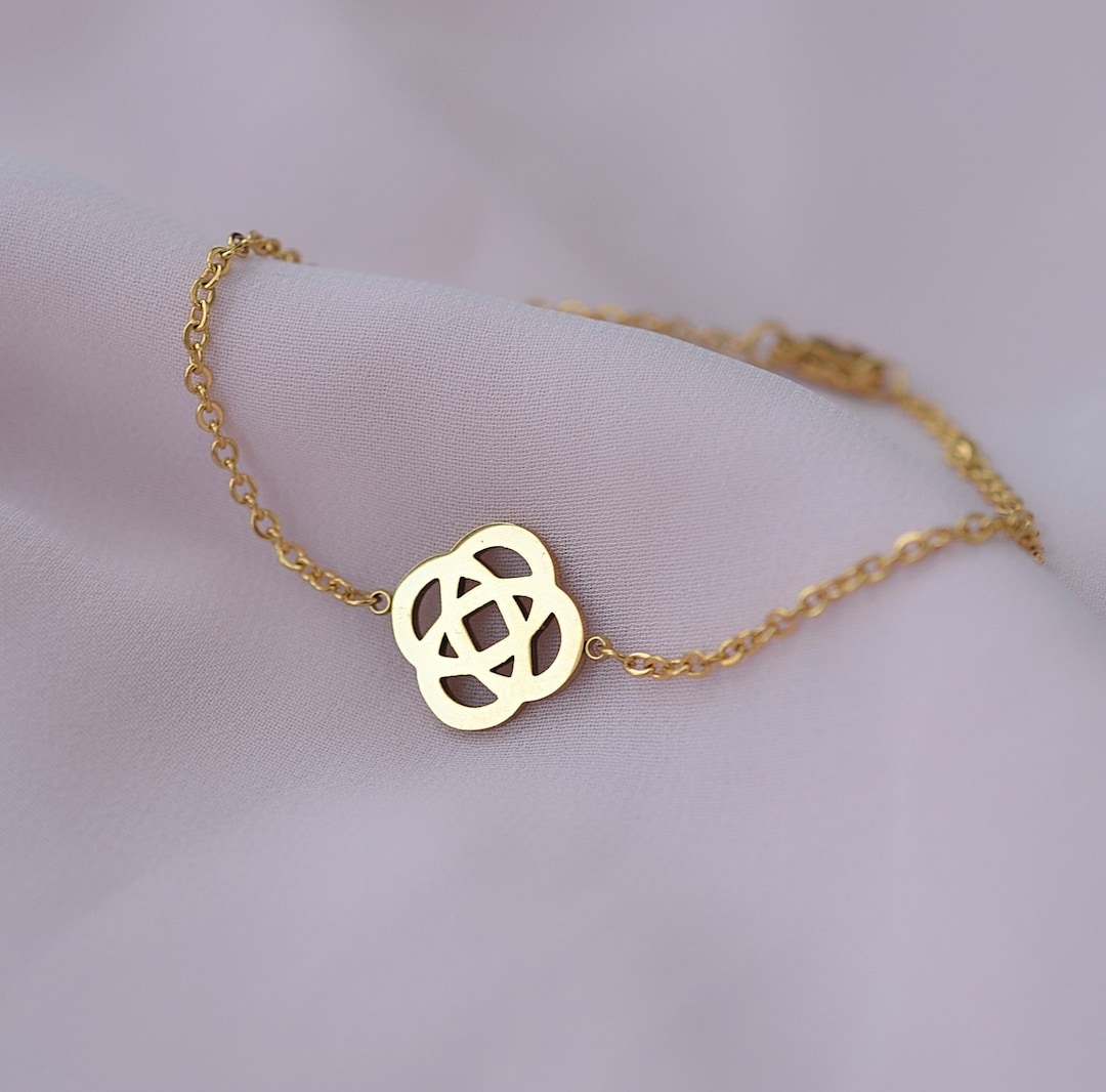 Celtic Knot Bracelet, Gold Celtic Cross Bracelet, Celtic Knot Jewelry ...
