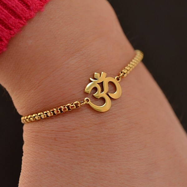 Om Bracelet - Etsy