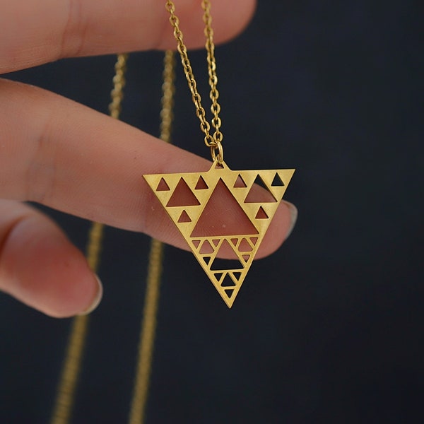 Triangles Necklace - Etsy