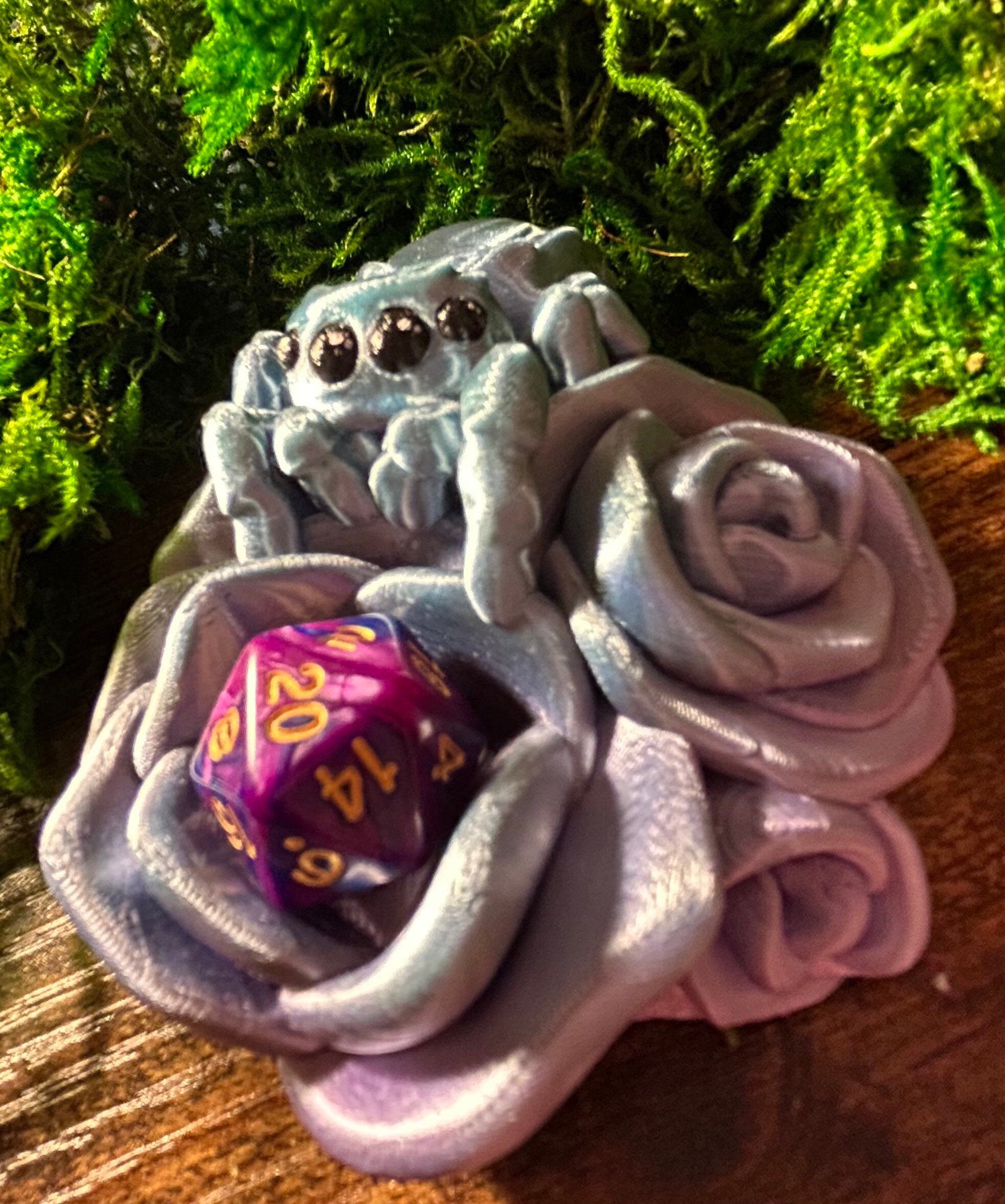 Spider Dice Guardian D20 - Etsy