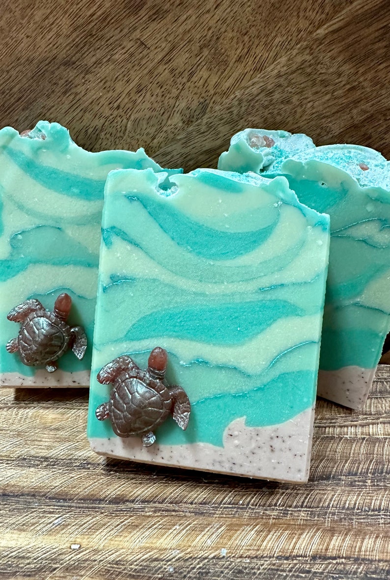 Turtle Beach/beach Soap/handmade Soap/cold Process Soap/goat Milk Soap ...