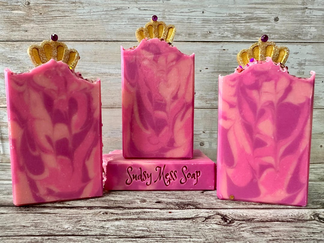Princess Lucille Pink/goat Milk Soap/handmade Soap/artisan Soap ...