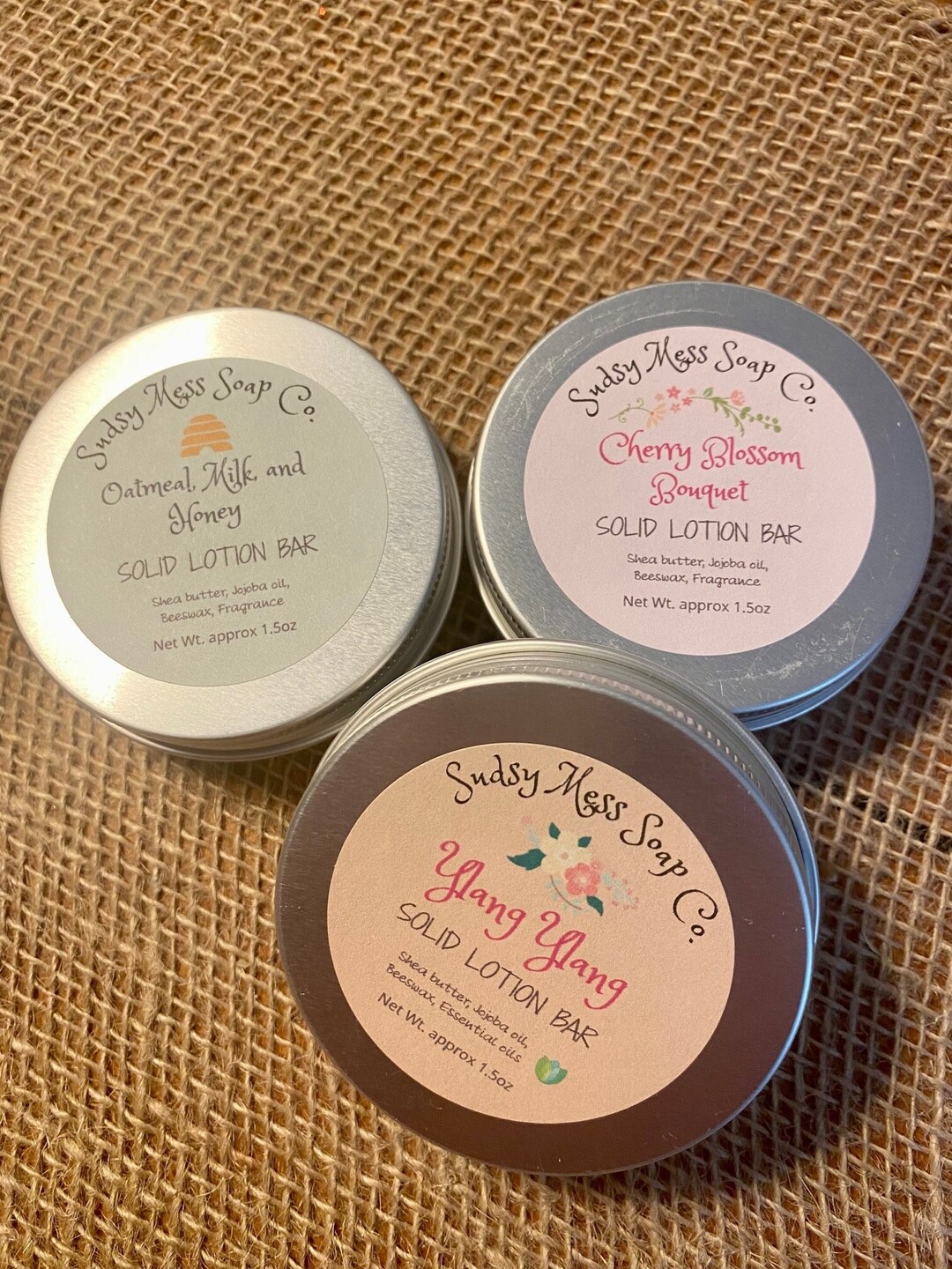 Solid Lotion Bar / Handmade Lotion - Etsy