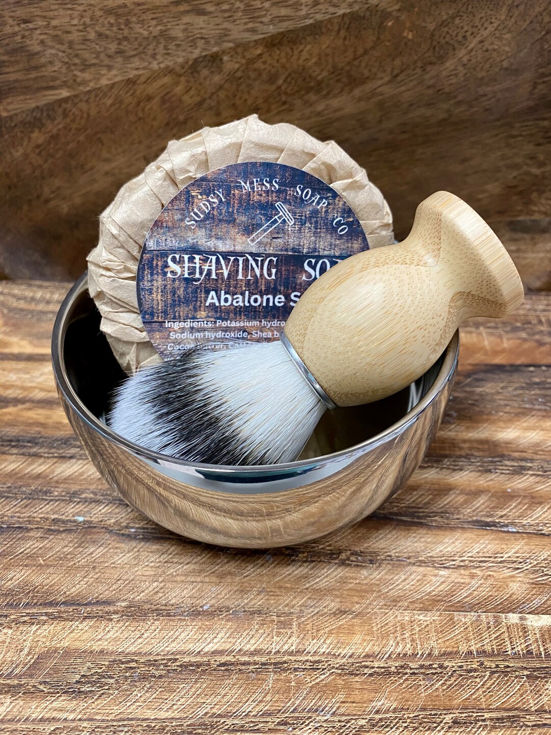 Shaving Kit for Men/shaving Soap/handmade Soap - Etsy