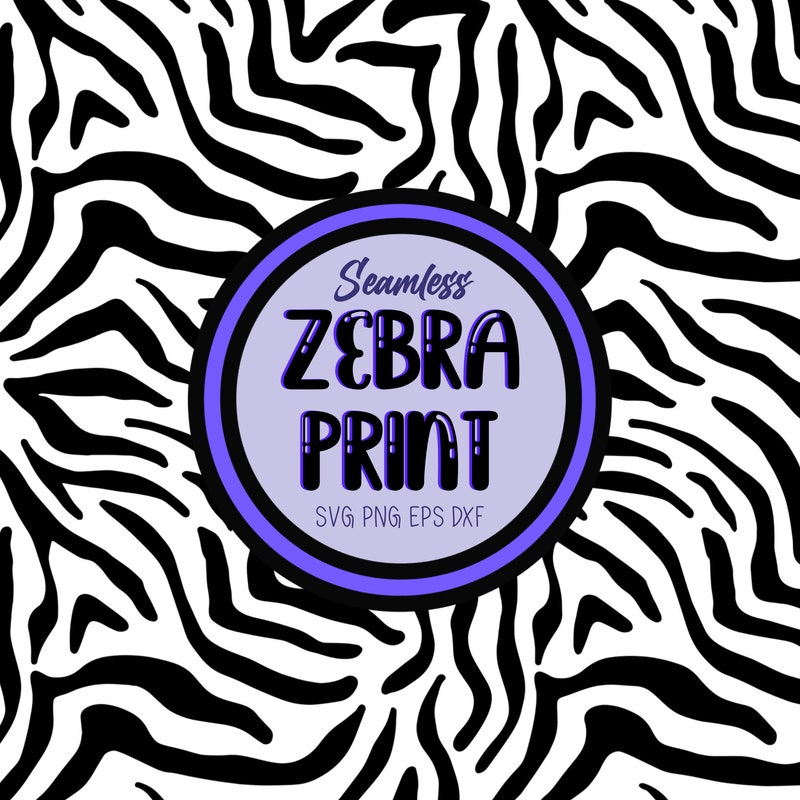 Zebra Print Svg - Etsy