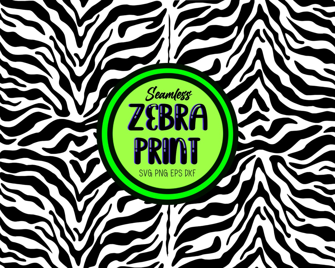 Zebra Print SVG, Zebra Print Png, Animal Print, Seamless Pattern, SVG ...