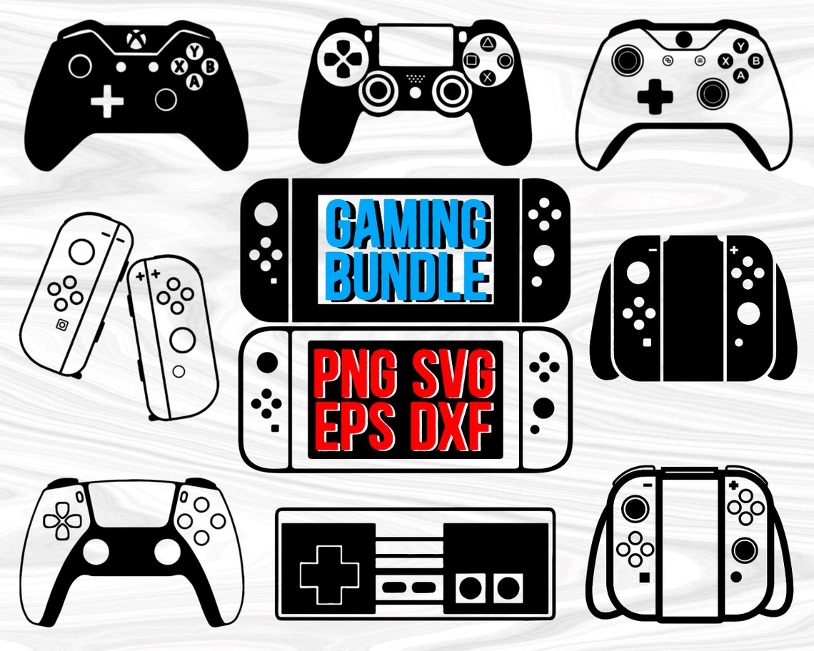 Gaming SVG Bundle Gamer SVG Playstation Svg Switch Svg SVG - Etsy