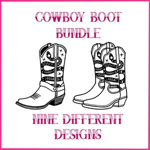 Cowboy Boot Bundle - Etsy