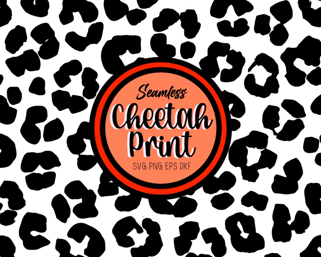 Cheetah Print SVG, Cheetah Print Png, Files for Cricut, Silhouette ...
