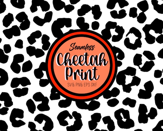 Cheetah Print SVG Cheetah Print Png Files for Cricut - Etsy