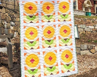 Daisy Garden Quilt - Etsy