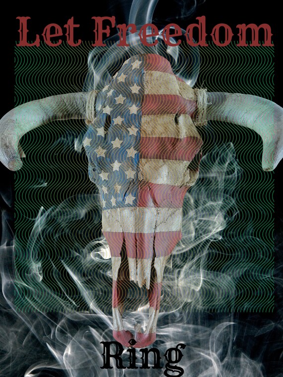 Let Freedom Ring Poster | Etsy