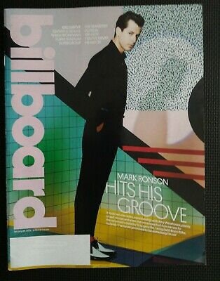 Billboard Magazine January 24, 2015 - Mark Ronson Hits His Groove - Etsy