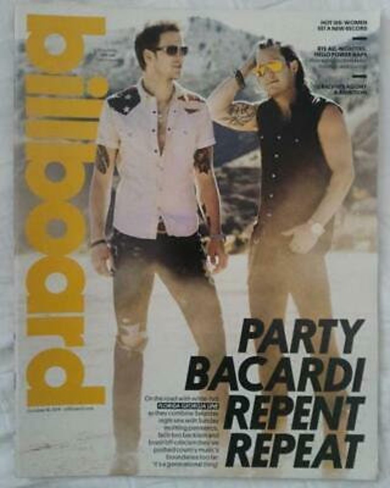 Billboard Magazine October 18, 2014 - Florida Georgia Line Cover - Etsy