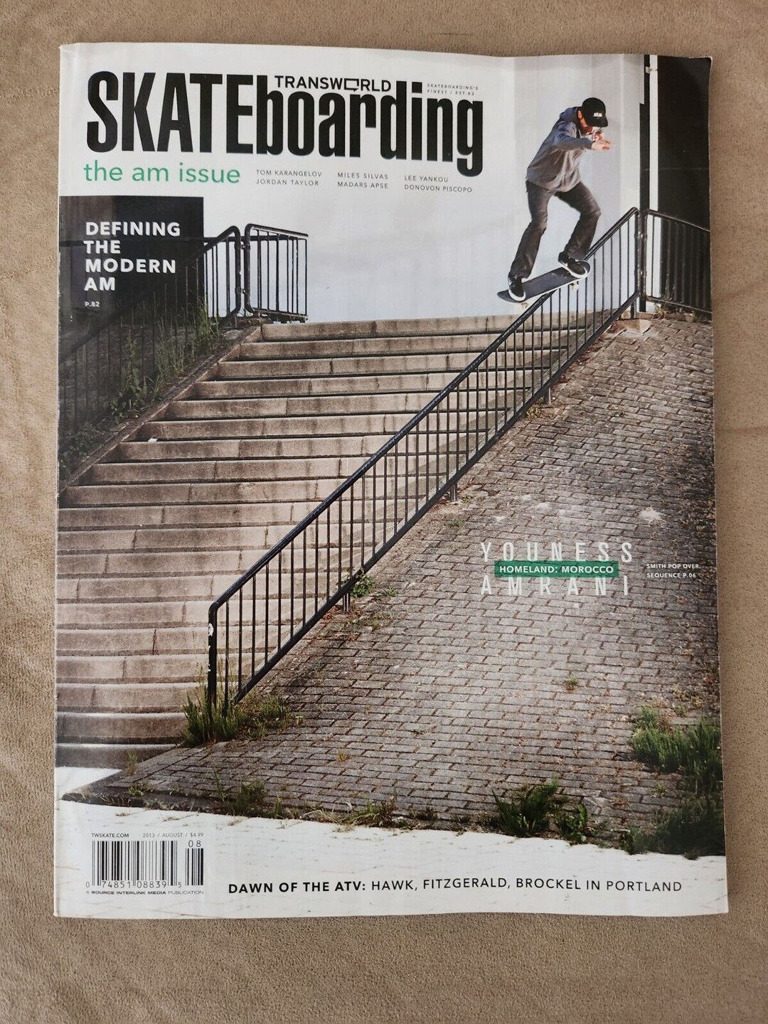 Transworld Skateboarding Magazine August 2013 – the AM Issue - Etsy