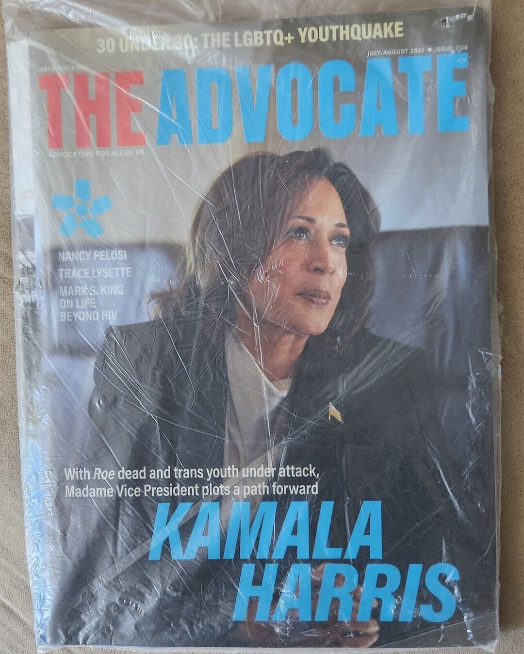 The Advocate & Out Magazine Combo Jul/aug 2023 Kamala Harris/dolls of ...