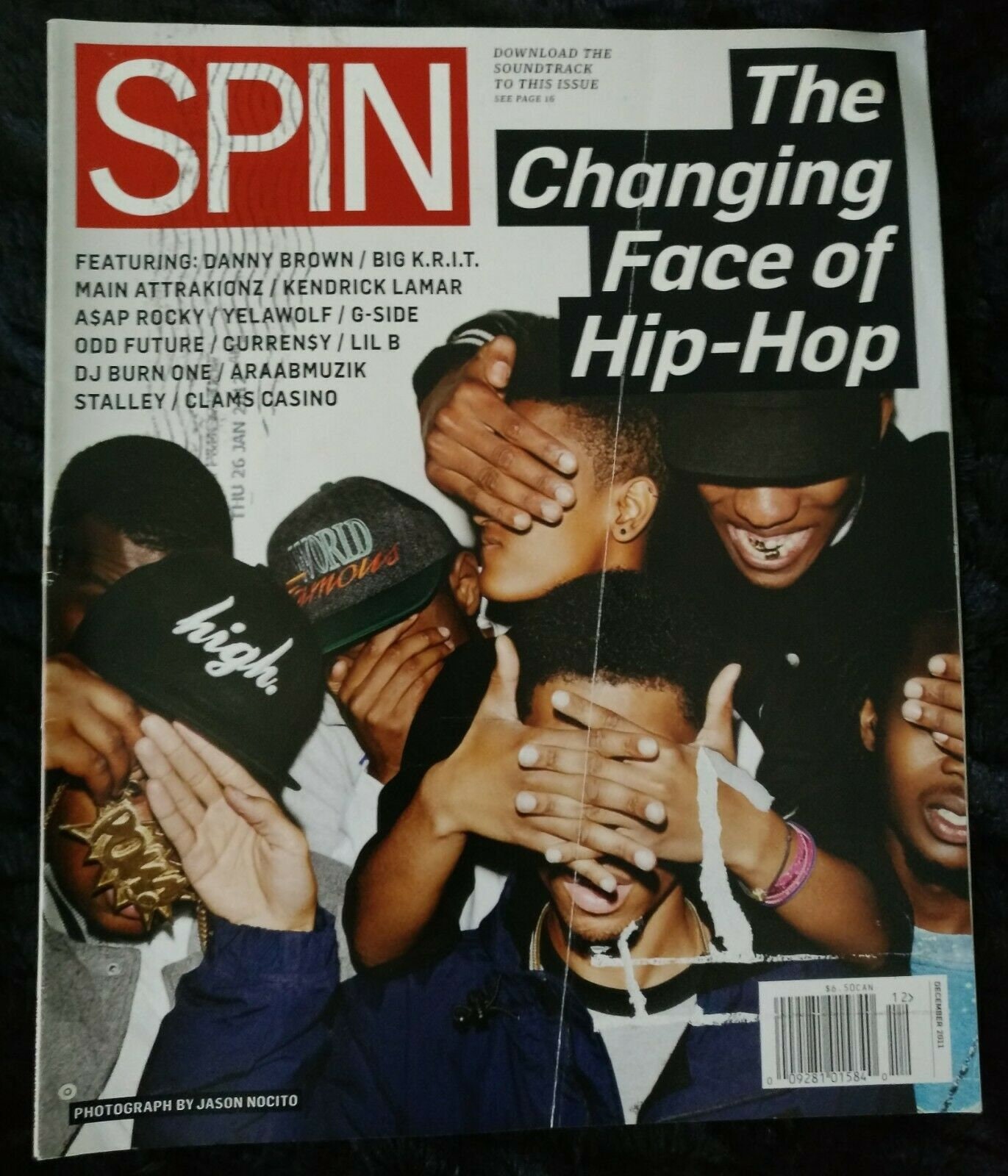 Spin Magazine December 2011 - the Changing Face of Hip-hop - Etsy