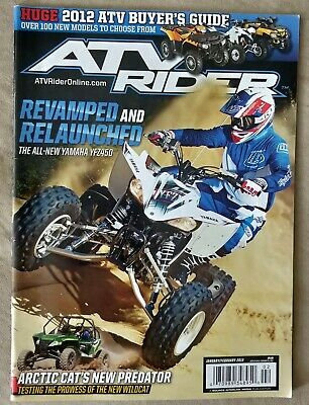 ATV Rider Magazine January/february 2012 – Revamped and Relaunched ...