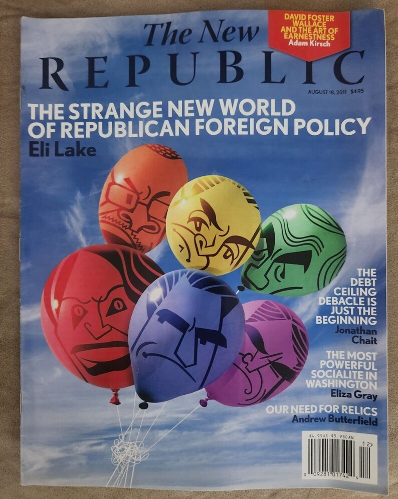 The New Republic Magazine August 18, 2011 - Republican Foreign Policy ...