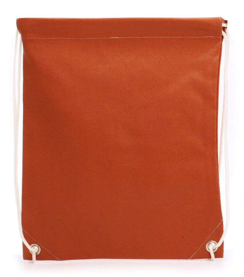 Basketball Drawstring Bag - Made From Actual Basketball Materials - Etsy