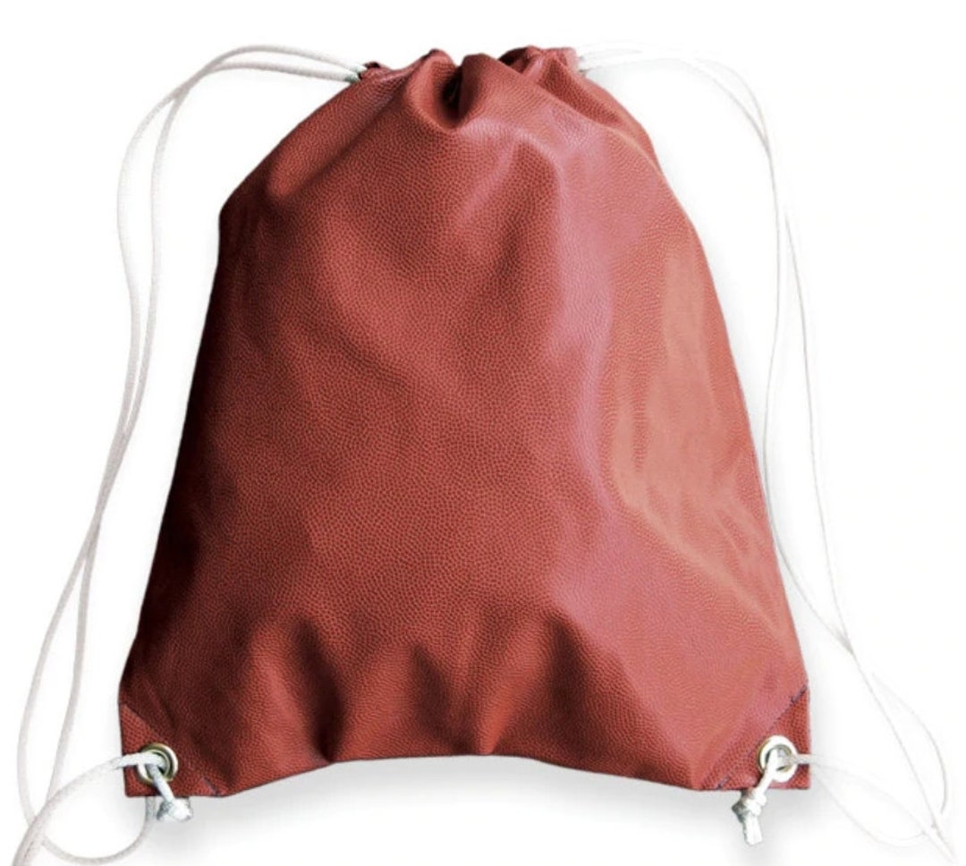 Football Drawstring Bag - Made From Actual Football Materials - Etsy