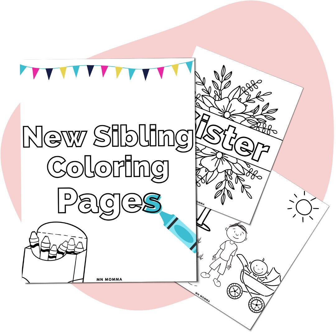 Big Brother/big Sister Worksheet Activity Printable Pack - New Sibling ...